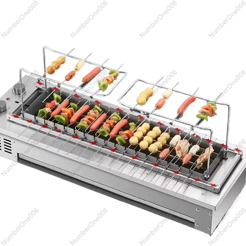 Automatic Rotation Grill Electric Kebab Rotating Machine Lamb Grill ...