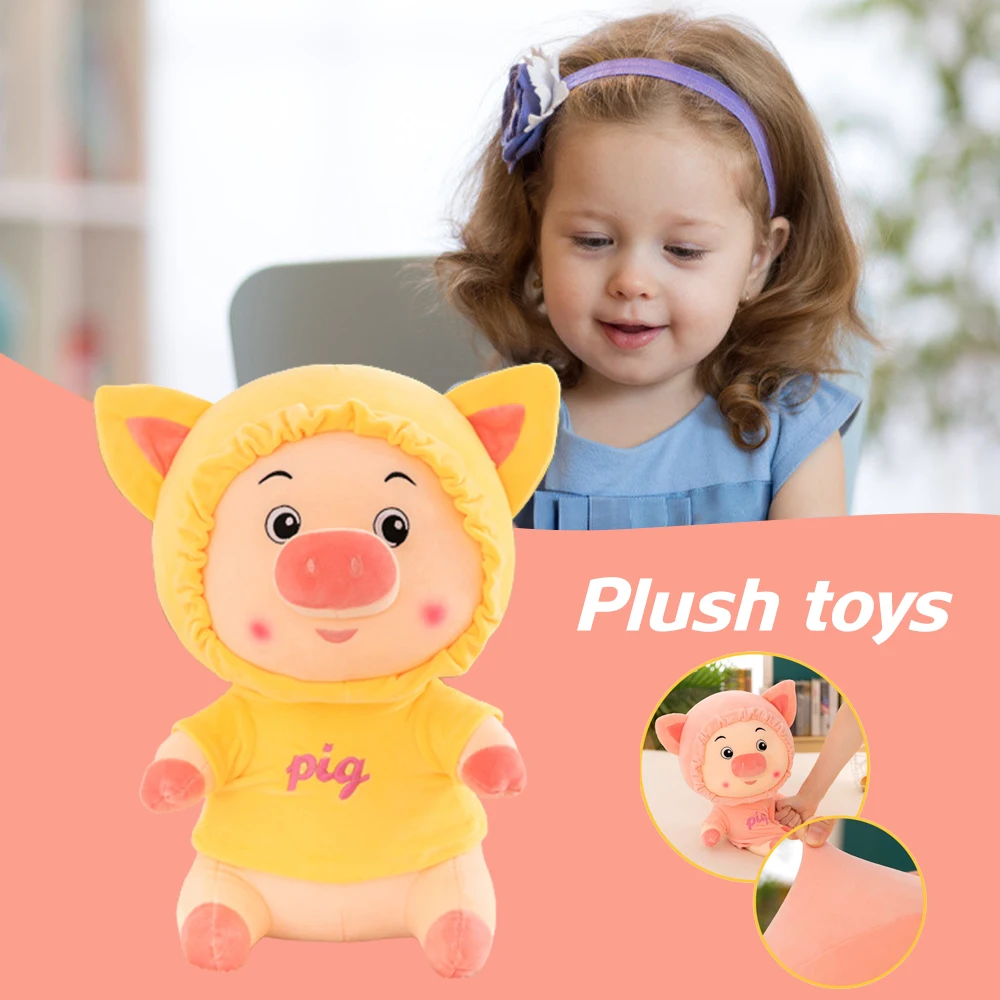 Newly Newborn Baby Plush Stuffed Toys Cartoon Sweater Pig Early ...