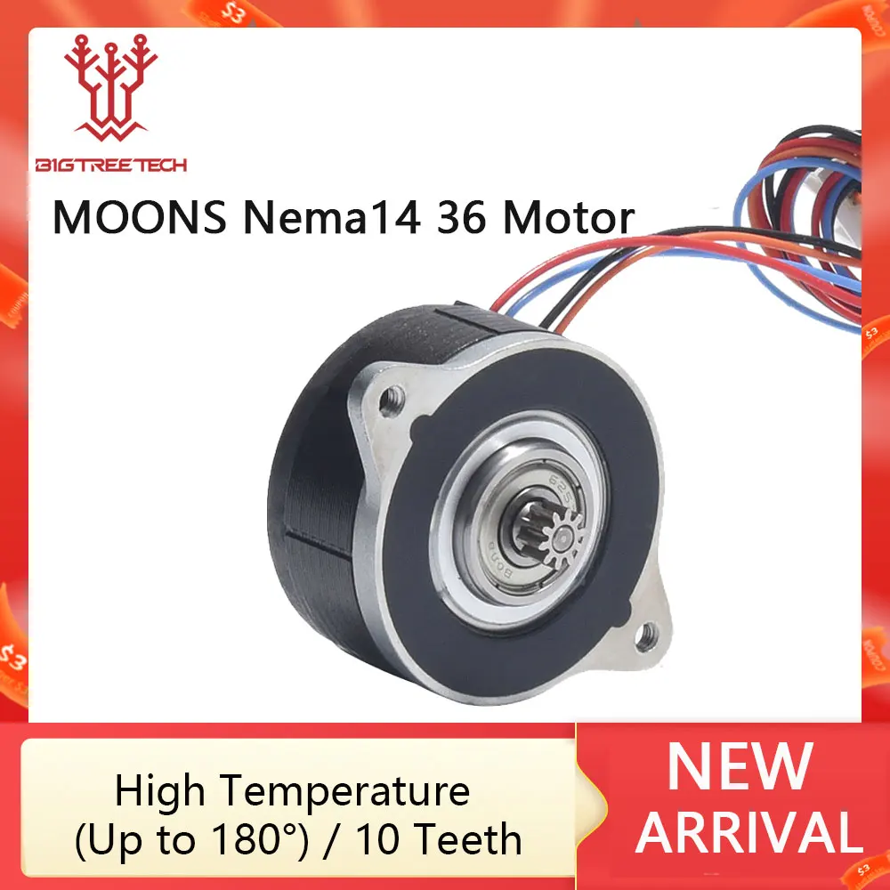 BTT-NEMA14-36-Stepper-Motor-10-Teeth-MOONS-CSE14HRA1L410A-For-Orbiter ...
