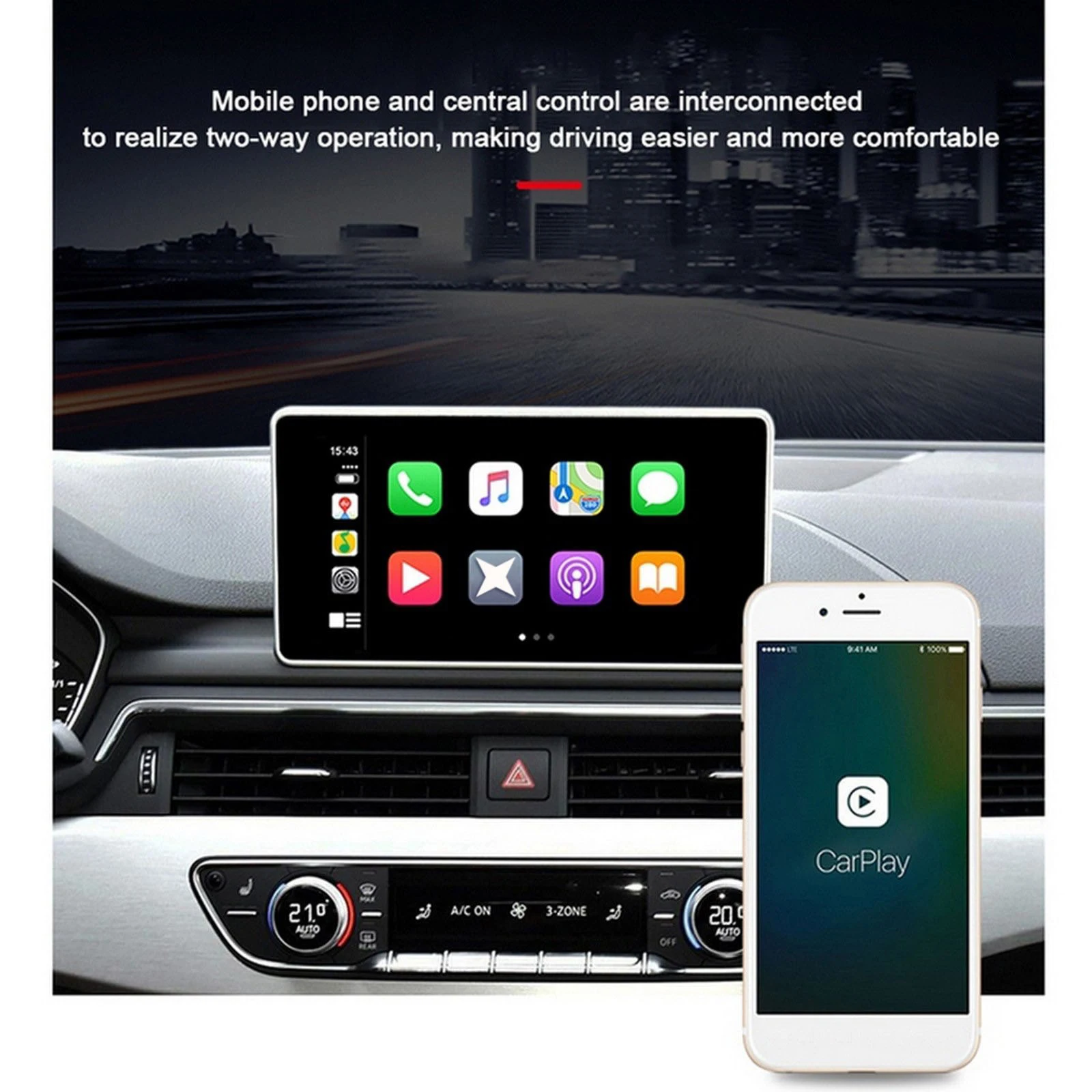 For-Apple-Wireless-CarPlay-Decoder-Android-Auto-For-Audi-Retrofit ...
