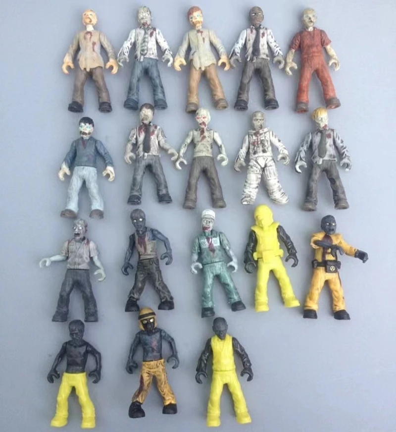 Random-5pc-Mega-Bloks-Zombies-Call-of-Duty-Action-Figure-Mini-Toy-Model ...