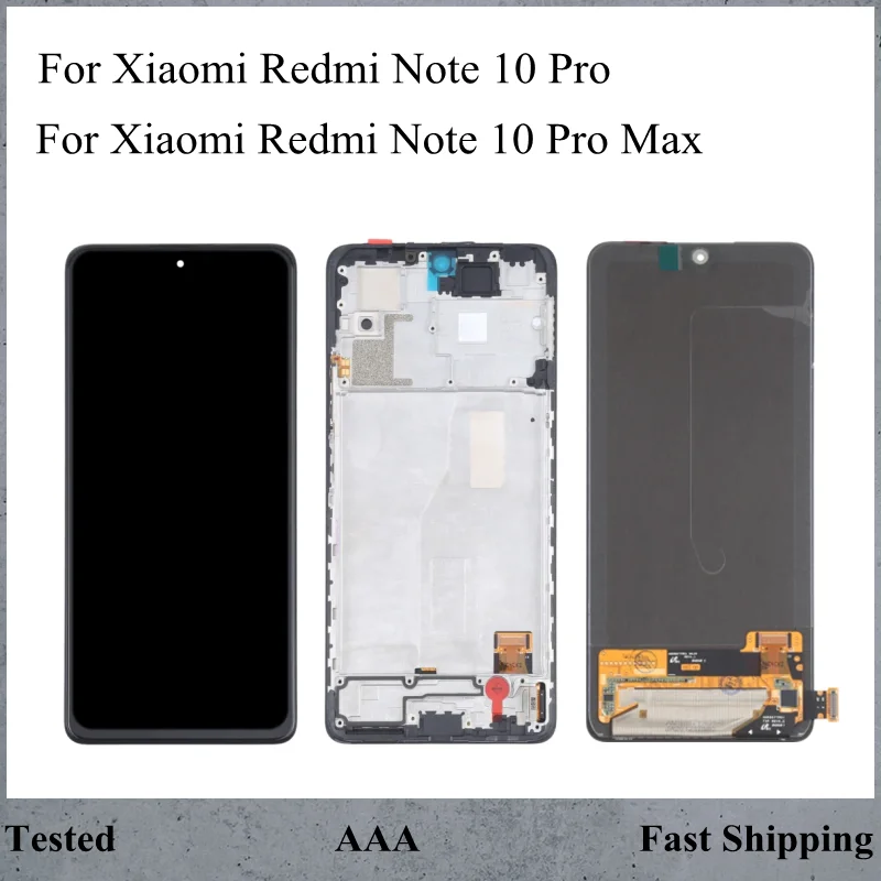 Original-Screen-For-Xiaomi-Redmi-Note-10-Pro-LCD-Display-Digitizer ...