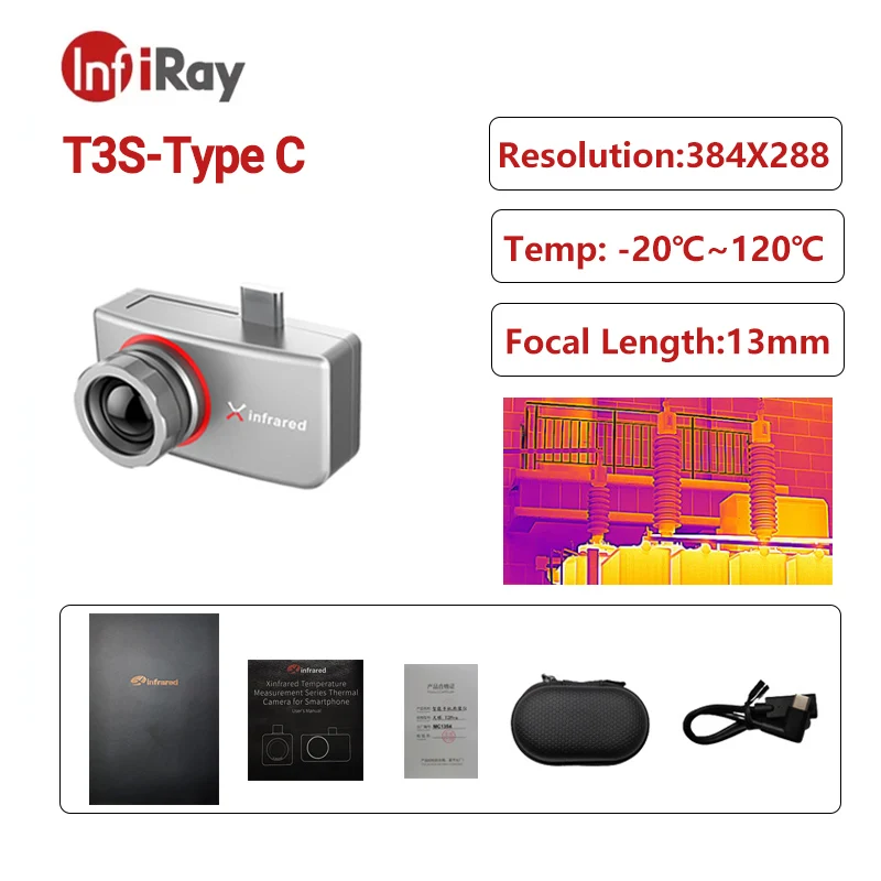 Infiray Infrared Thermal Imager T3S/T3 PRO Monocular, 57% OFF