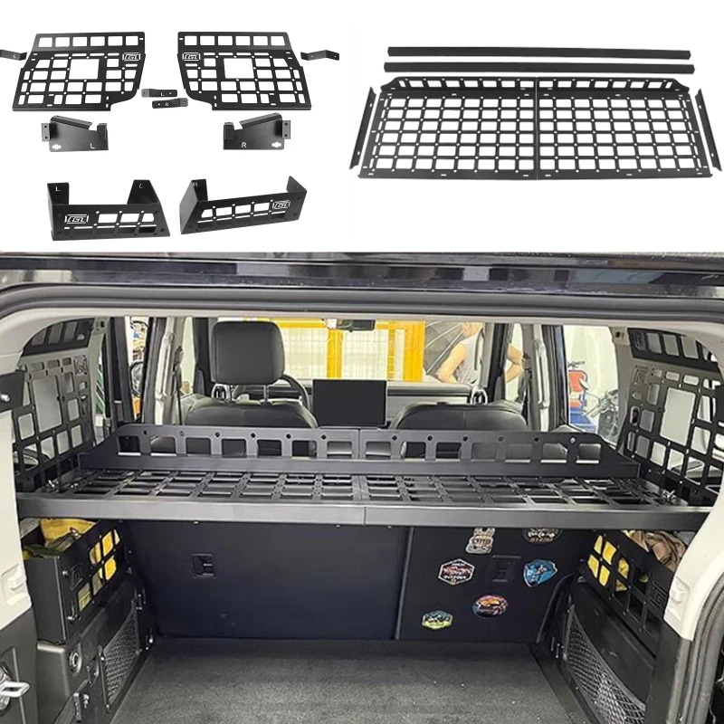 For-Jetour-Traveller-T2-2023-2024-Modular-Storage-Molle-Panel-Cargo ...