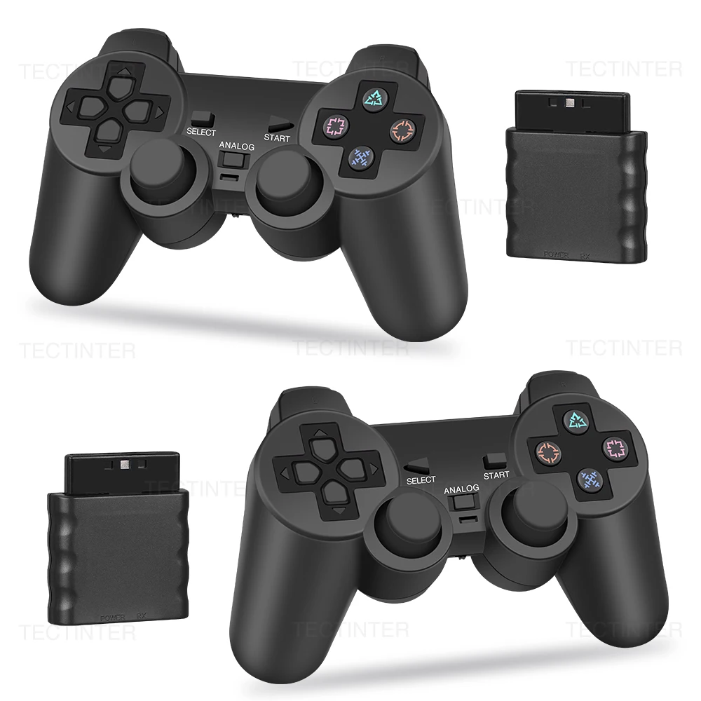 Kablosuz-denetleyici-JoyPad-i-in-PS2-oyun-konsolu-Bluetooth-Mando-Jogos-Manette-Controle ...