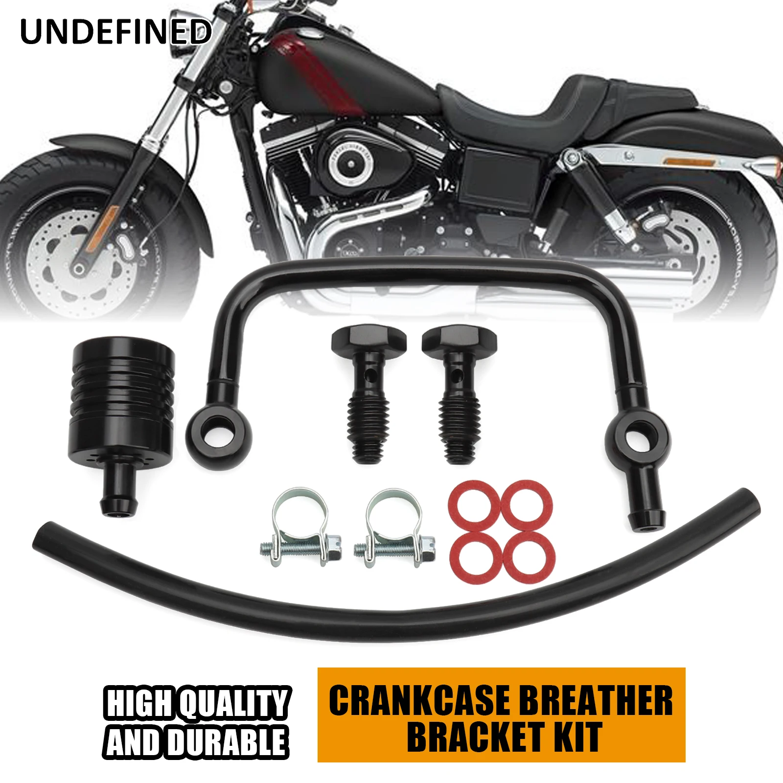 Motorcycle Crankcase Breather Kit for Harley 1993-2017 Big Twin Dyna ...