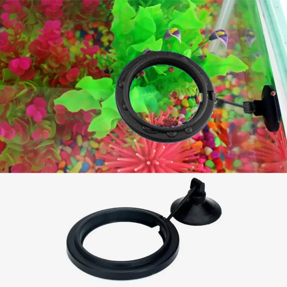 Feed-Suction-Cup-Aquarium-Feeding-Ring-Fish-Tank-Station-Floating-Food ...