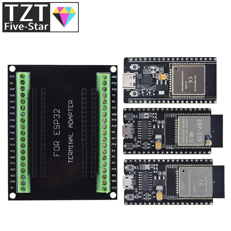 ESP32-Development-Board-ESP-32S-NodeMCU-32S-MICRO-TYPE-C-Wireless ...