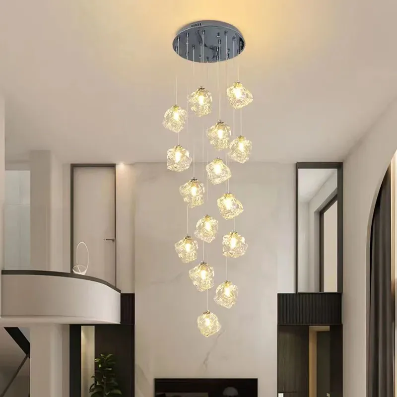 Staircase-Pendant-Lamp-Creative-Spiral-Villa-Lamps-Modern-Simple-Duplex ...
