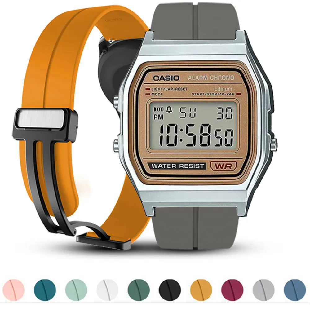 Magnetic-Buckle-Watch-Band-For-Casio-G-Shock-Watch-Strap-Replace ...