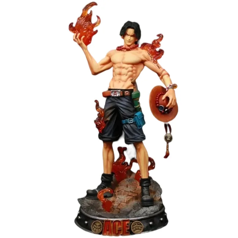 One Piece GK Portgas D Ace Figure LC 32cm PVC | One piece Merchandise ...