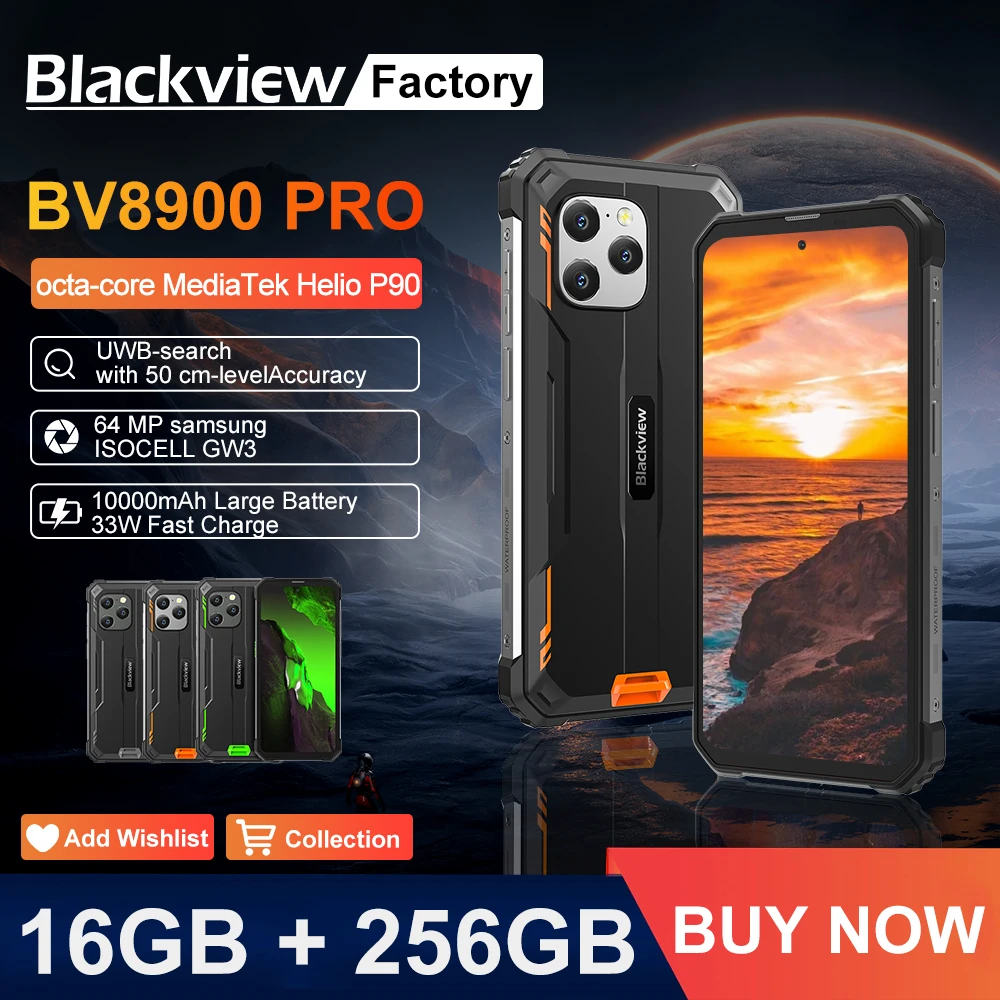 Blackview-smartphone-BV8900-PRO-16GB-256GB-64MP-Helio-P90-pantalla-FHD ...