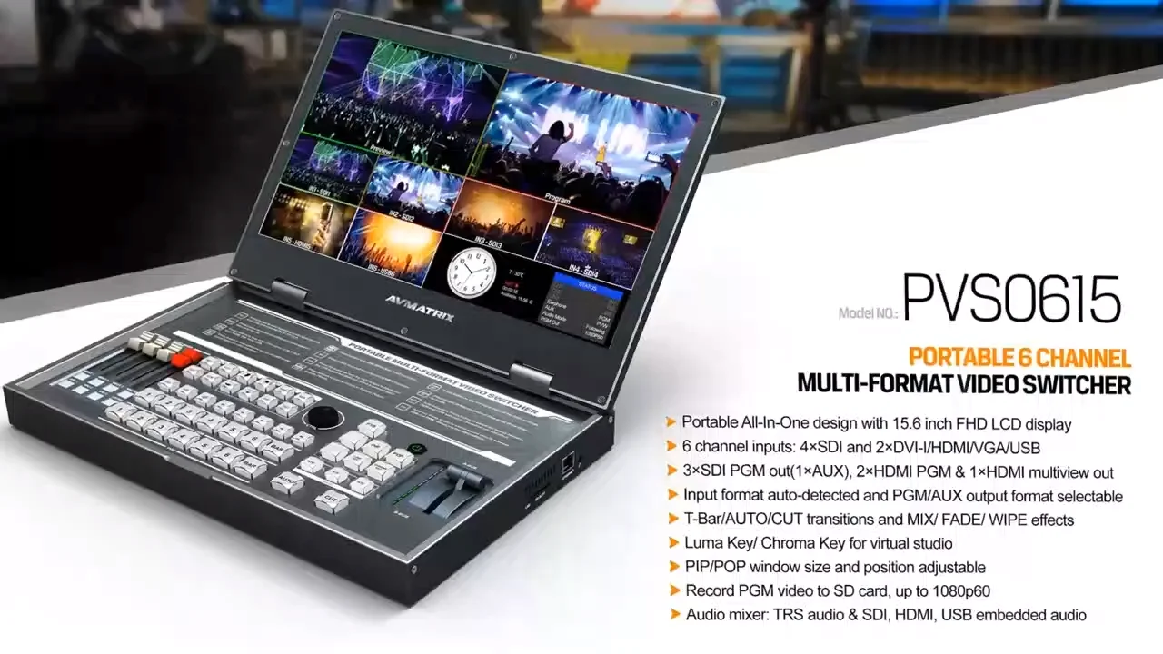 Multi-Format-Video-Switcher-Portable-Mixer-AVMATRIX-PVS0615U-with-15-6 ...