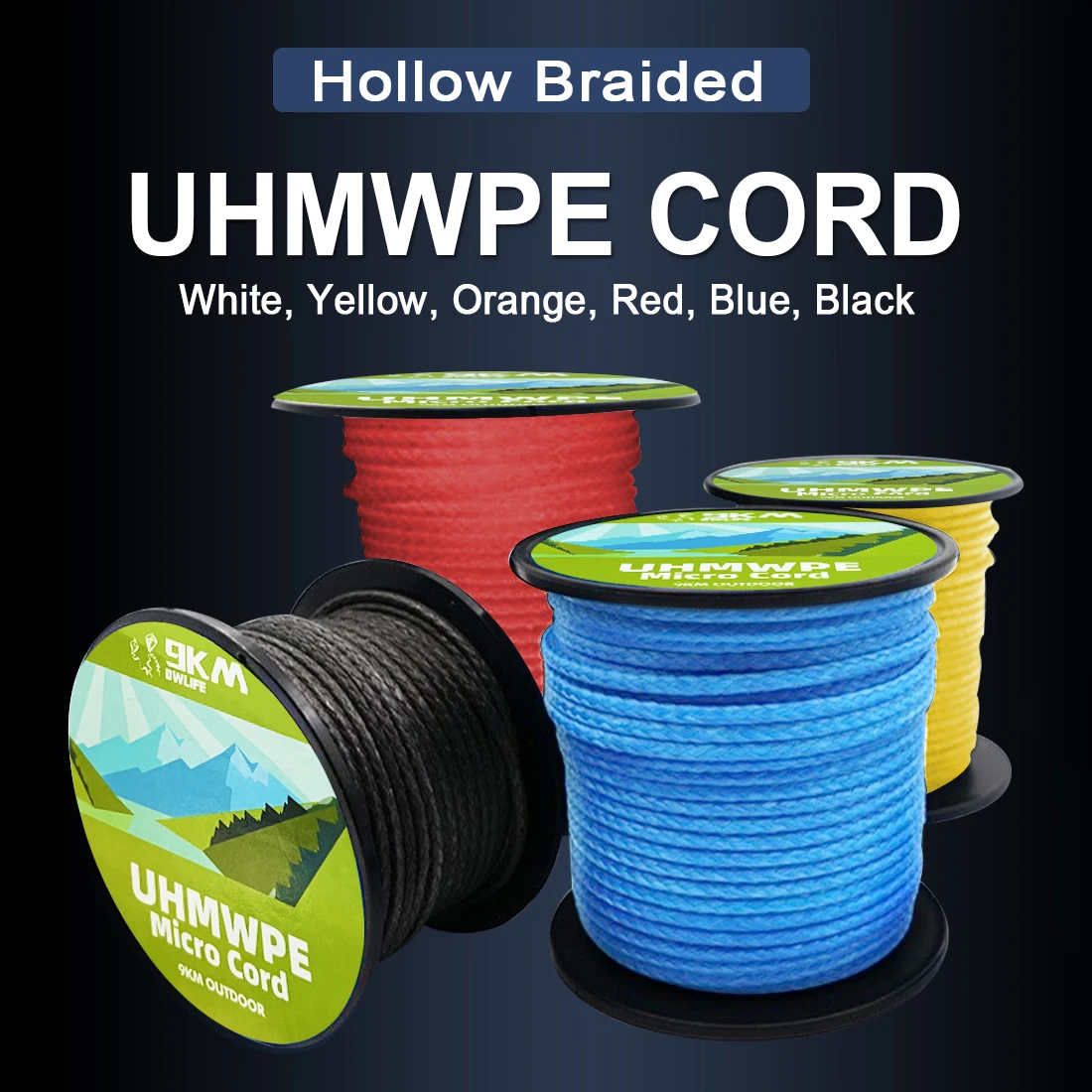 FishTrip-45KG-340KG-Kitesurfing-Line-UHMWPE-Cord-Fishing-Assist-Cord ...