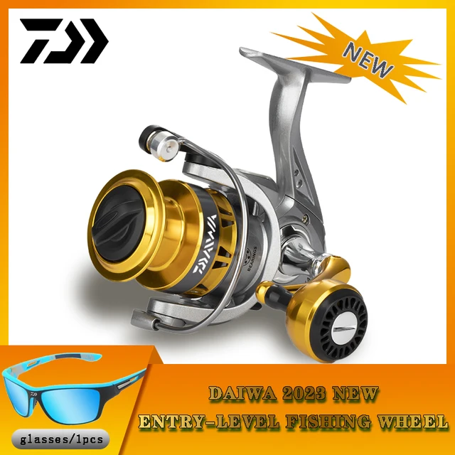 DAIWA2023 new entry-level fishing line wheel metal spinning wheel ...