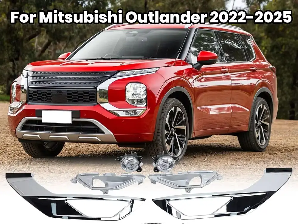 1 Full Kit Fog Light for Mitsubishi Outlander 2022 2023-2025 Front ...