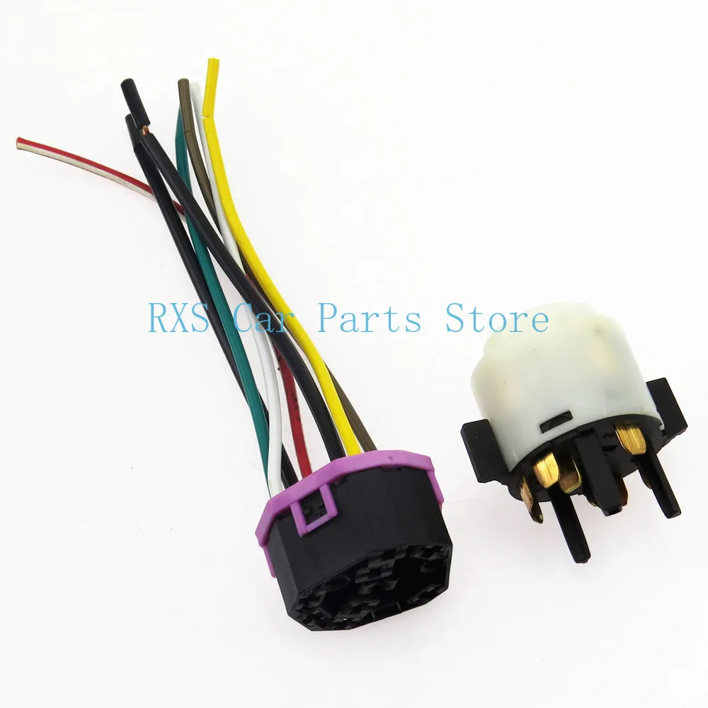 1set 4B0905849 4A0971975 Electronic Ignition Start Switch + Cable Plug ...