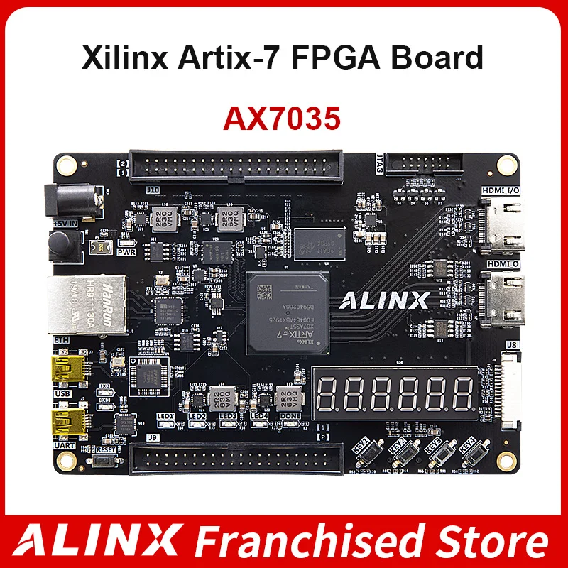 fpga-development-board-ALINX-AX7035-XILINX-Artix-7-XC7A35T-FPGA-Board ...