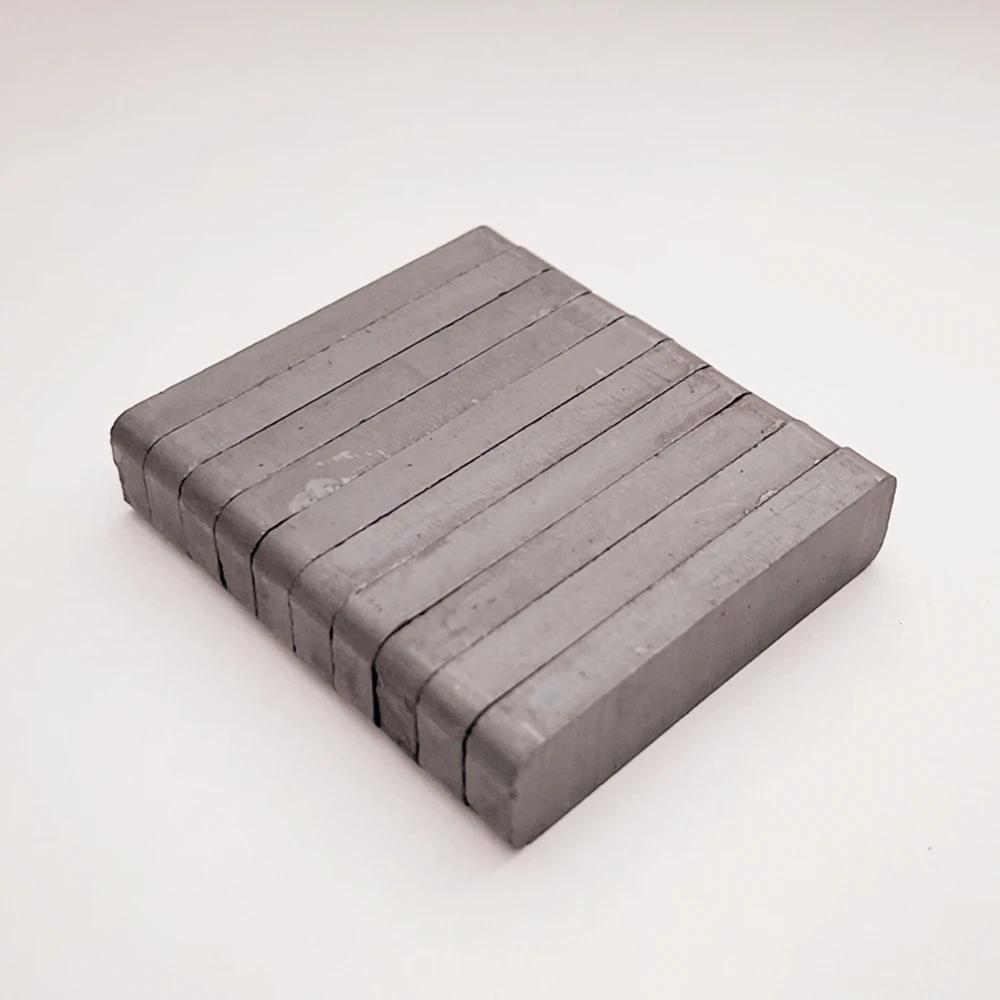 10PCS-Permanent-Magnets-block-40x10x4mm-10pcs-Ferrite-Magnetic-Black ...