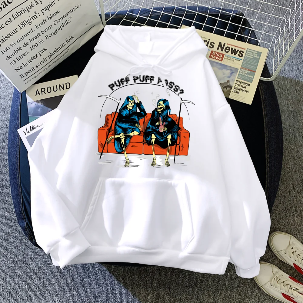 Puff-Puff-Pass-Death-Scythe-Creativity-Skeleton-Print-Male-Hoody ...