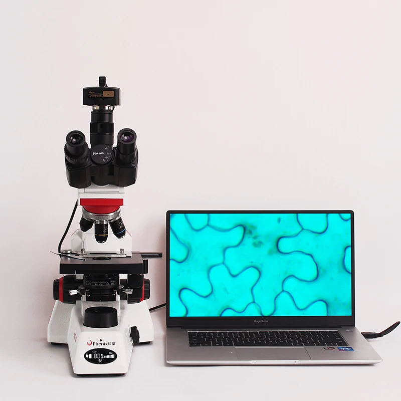 Phenix-BMC100-A3-40X-1000X-Customized-Dark-Field-Digital-Trinocular ...