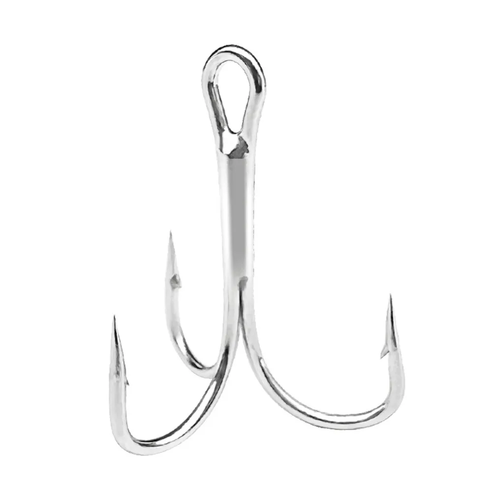 Rotary-Fresh-Water-Seawater-High-Carbon-Steel-Fishing-Treble-Hook ...