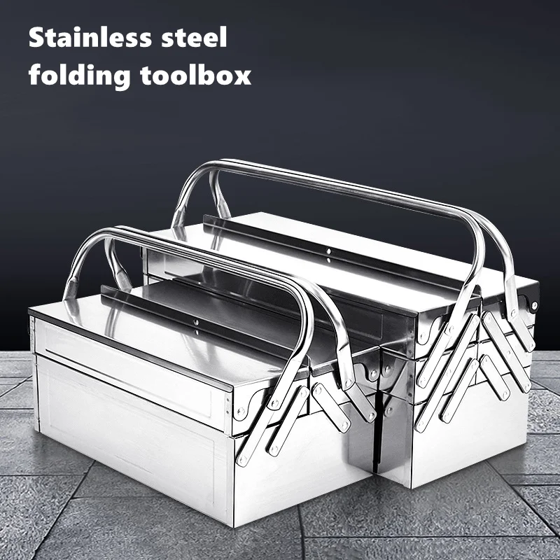 Stainless-steel-toolbox-storage-box-multi-layer-iron-box-car-double ...