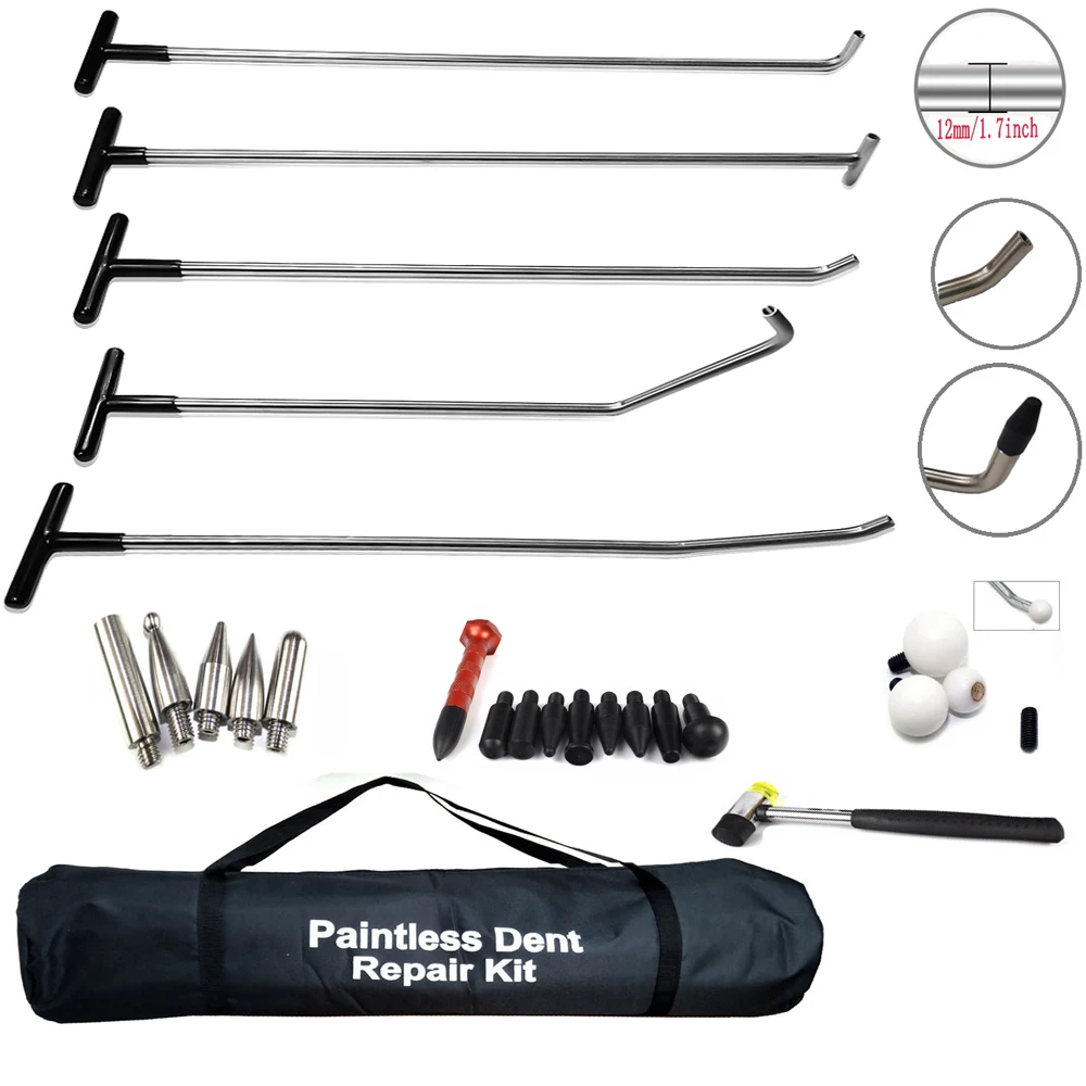 5-Pieces-of-Dent-Removal-Rods-with-Awl-Head-Paintless-Dent-Removal-Kit ...