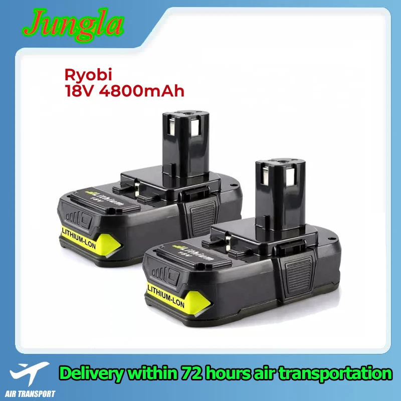 4-8Ah-Replacement-For-Ryobi-18V-Lithium-Battery-Compatible-with-Ryobi ...