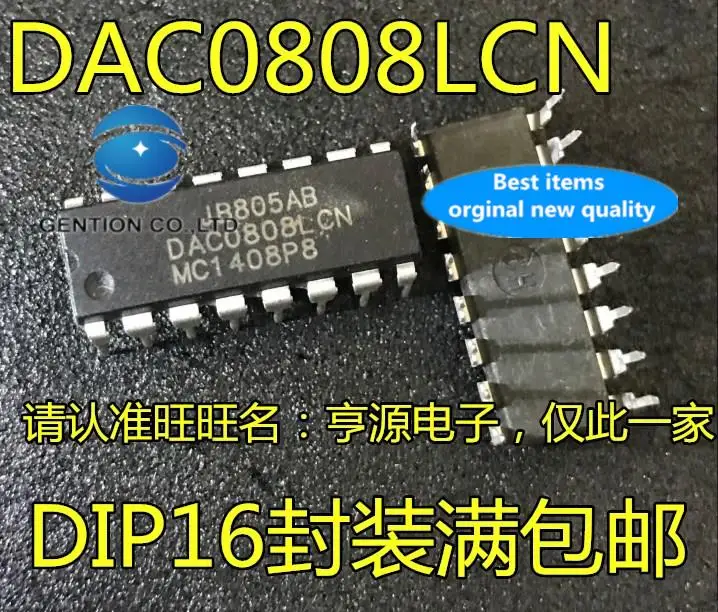 10pcs 100% 재고 있음 DAC0808LCN DAC0808 DIP 16 집적 회로 IC 칩| | - AliExpress