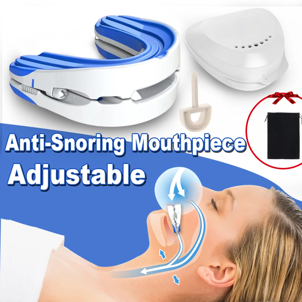 Adjustable-Sleep-Anti-Snoring-Mouthpiece-Snoring-Solution-Stop-Snore ...