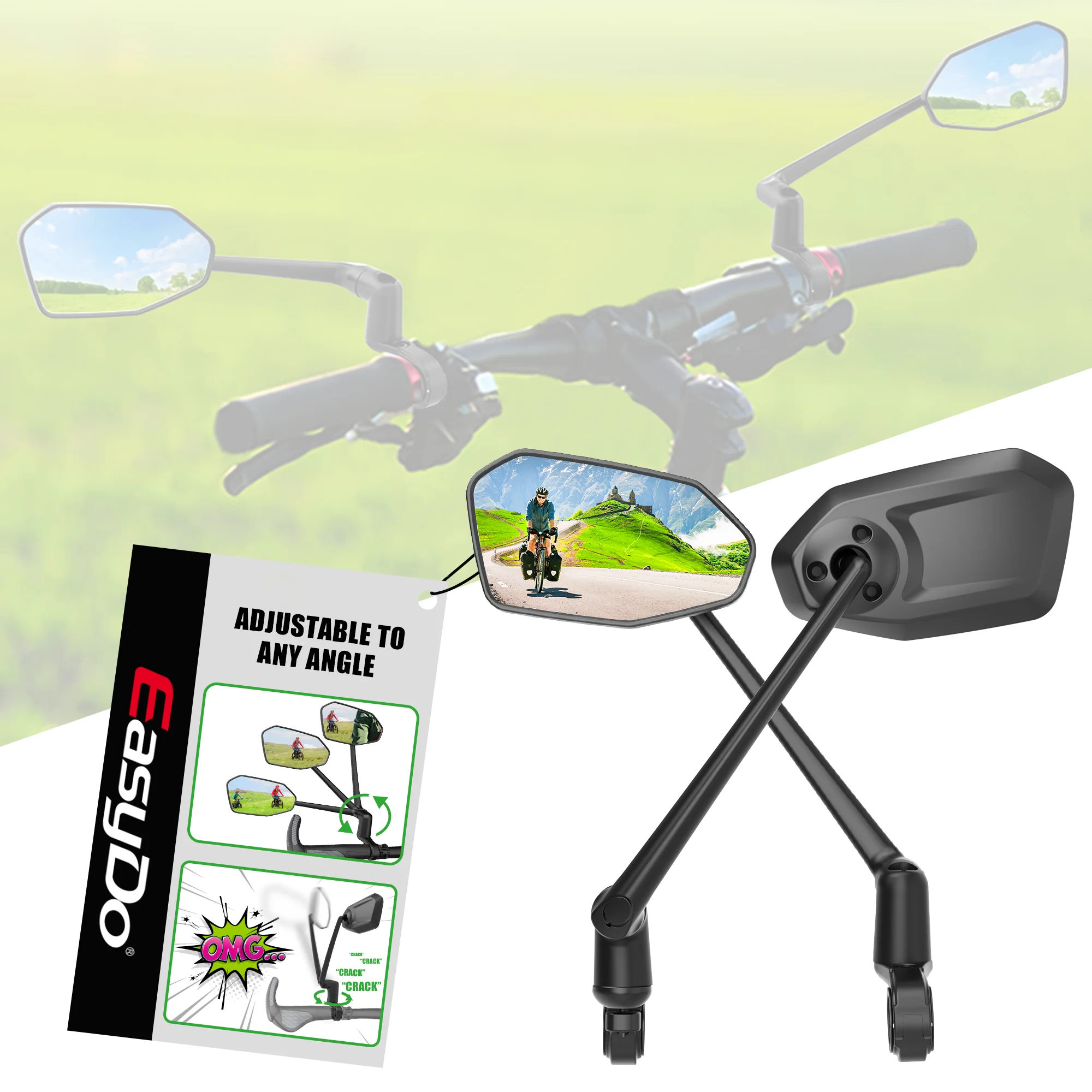 EasyDo-Bike-Rearview-Mirror-Electric-Bike-Handlebar-Mirror-with-360 ...