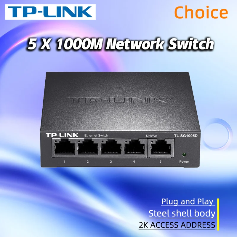 TP-Link-Gigabit-Switch-5-Port-Rj45-Network-Splitter-Hub-Ethernet-CAT5 ...