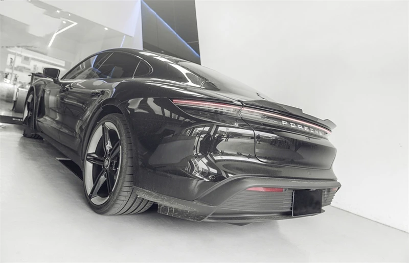 Real Carbon Fiber Spoiler For Porsche Taycan 2019 2020 2021 2022 High ...