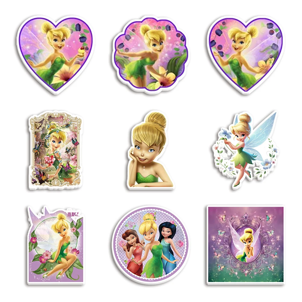 Disney Tinker Bell Princess Acrylic Resin Planar Flat Back 40mm for ...