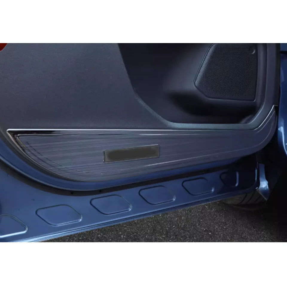 Bodycon Athletic Wear Stainless Steel Door Sill Protector For Ford ...