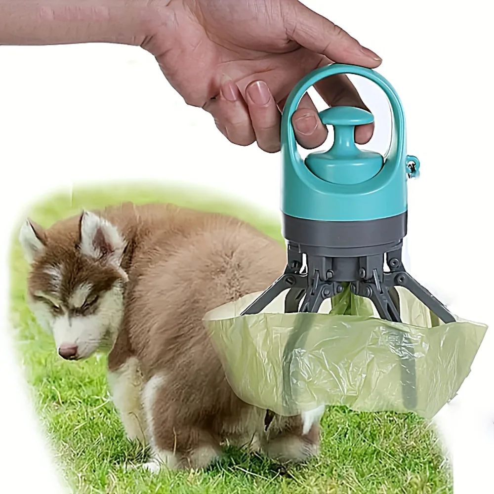 Lightweight-Dog-Pooper-Scooper-Portable-Claw-Poop-Scooper-with-Built-In ...