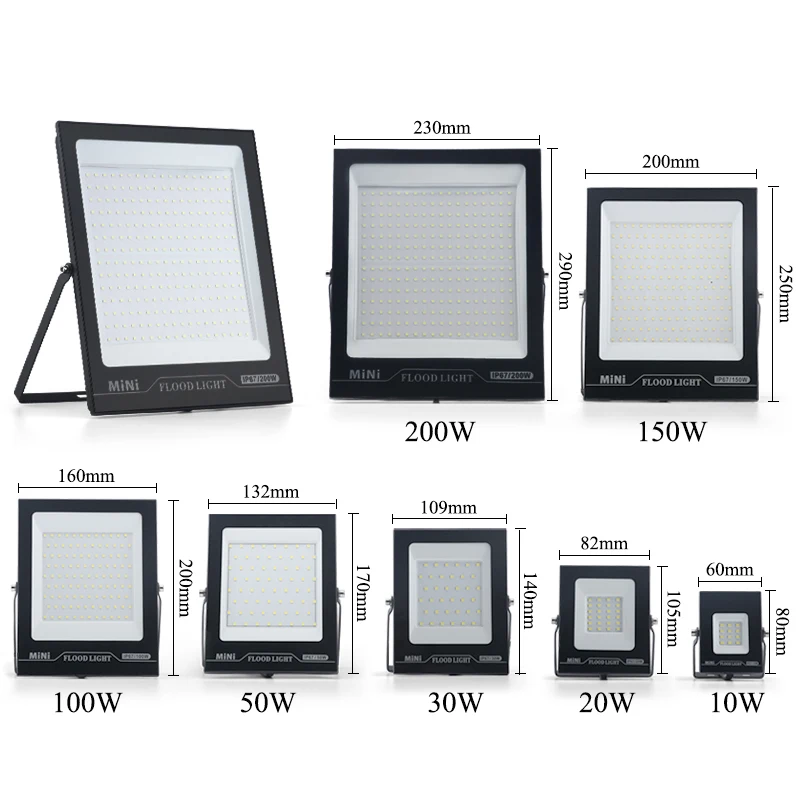 LED mini FloodLight Outdoor Lighting IP67 Waterproof AC220V Garden ...