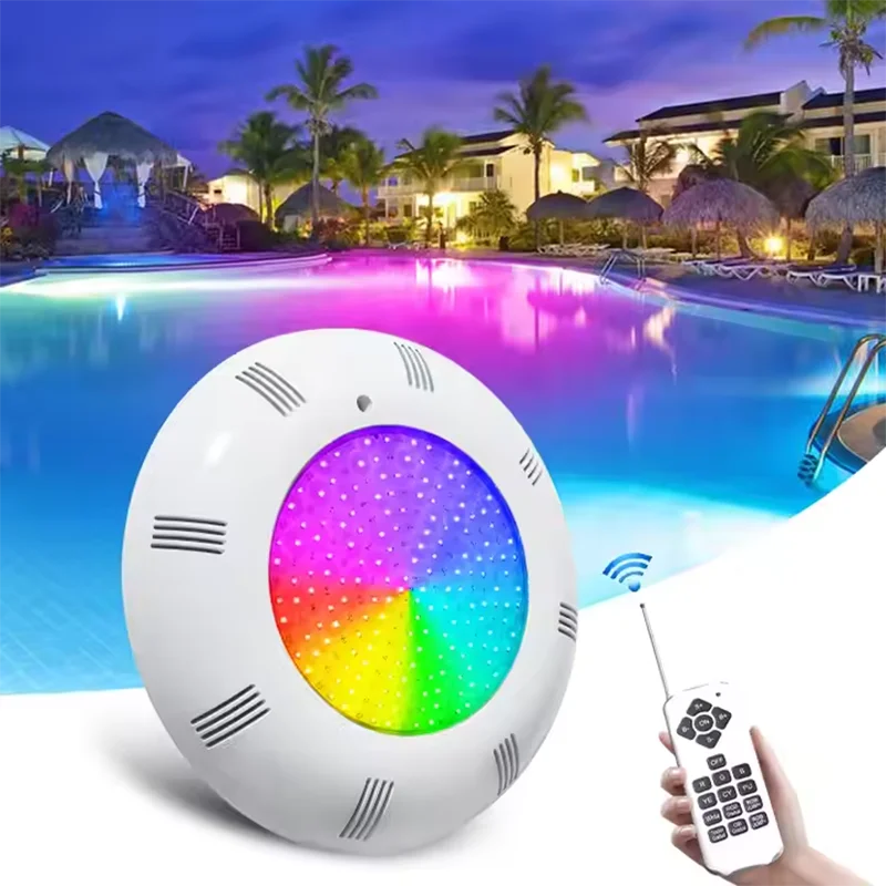 Newest Full Resin Filled 295mm 12V Swimming Pool Led Light 18W 25W 35W ...