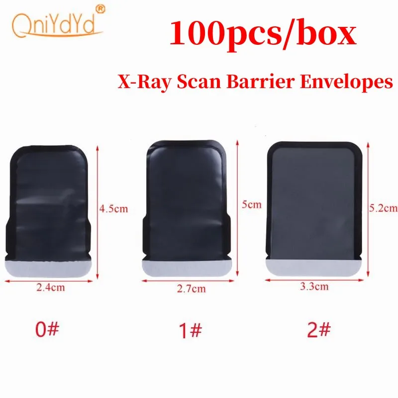 100pcs Dental X-Ray Barrier Scan Envelopes Disposable Protective Cover ...