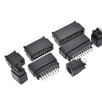 2.54mm Pitch Edge Card Connector Slot Bus Socket Gold Finger Socket PCB ...