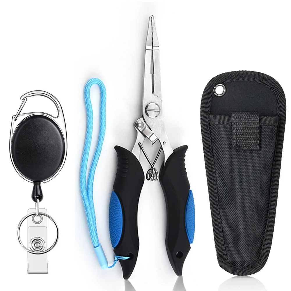 Fishing Pliers Stainless Steel New Multifunctional Braided Line Cutter ...