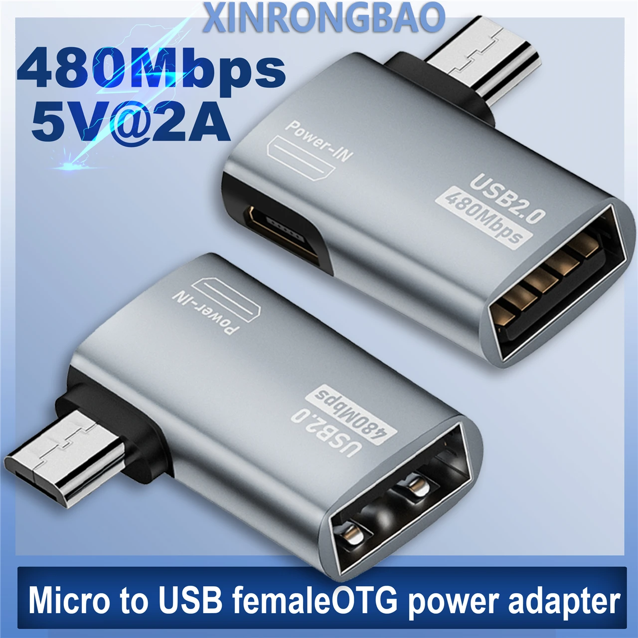 OTG-Cable-Adapter-4K-90Degree-Left-Angle-Powered-Micro-USB-2-0-To-USB ...