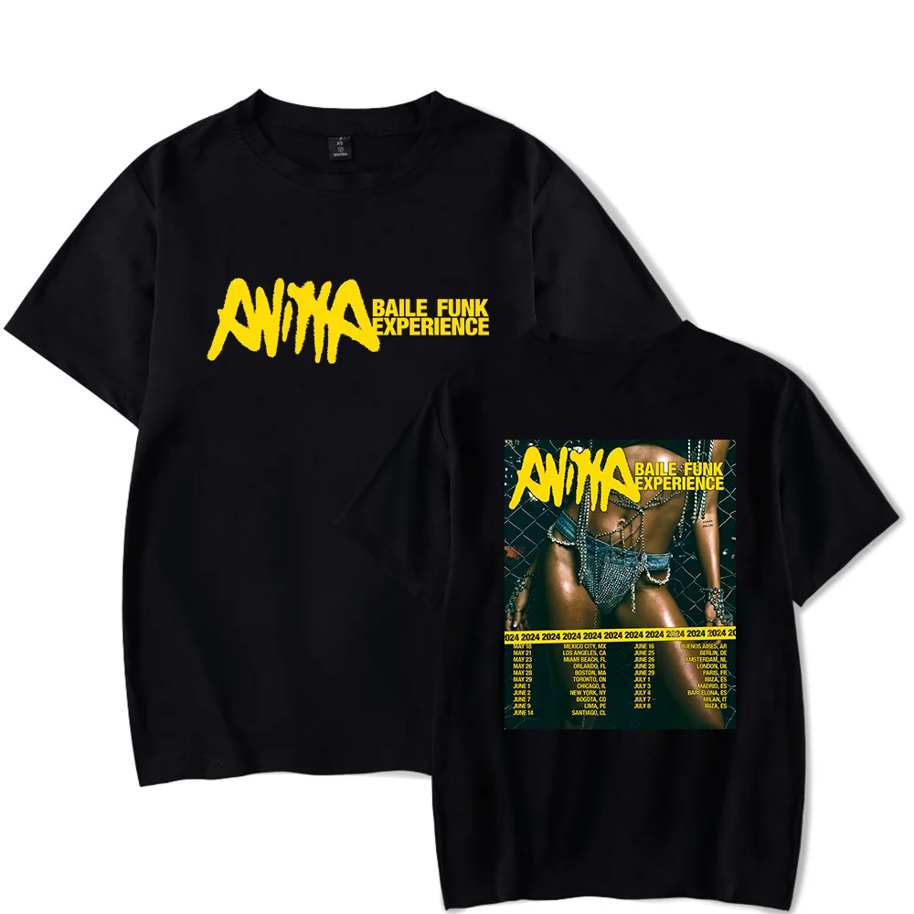Anitta-Baile-Funk-Experience-Tour-2024-T-Shirt-Women-Men-Crewneck-Short ...