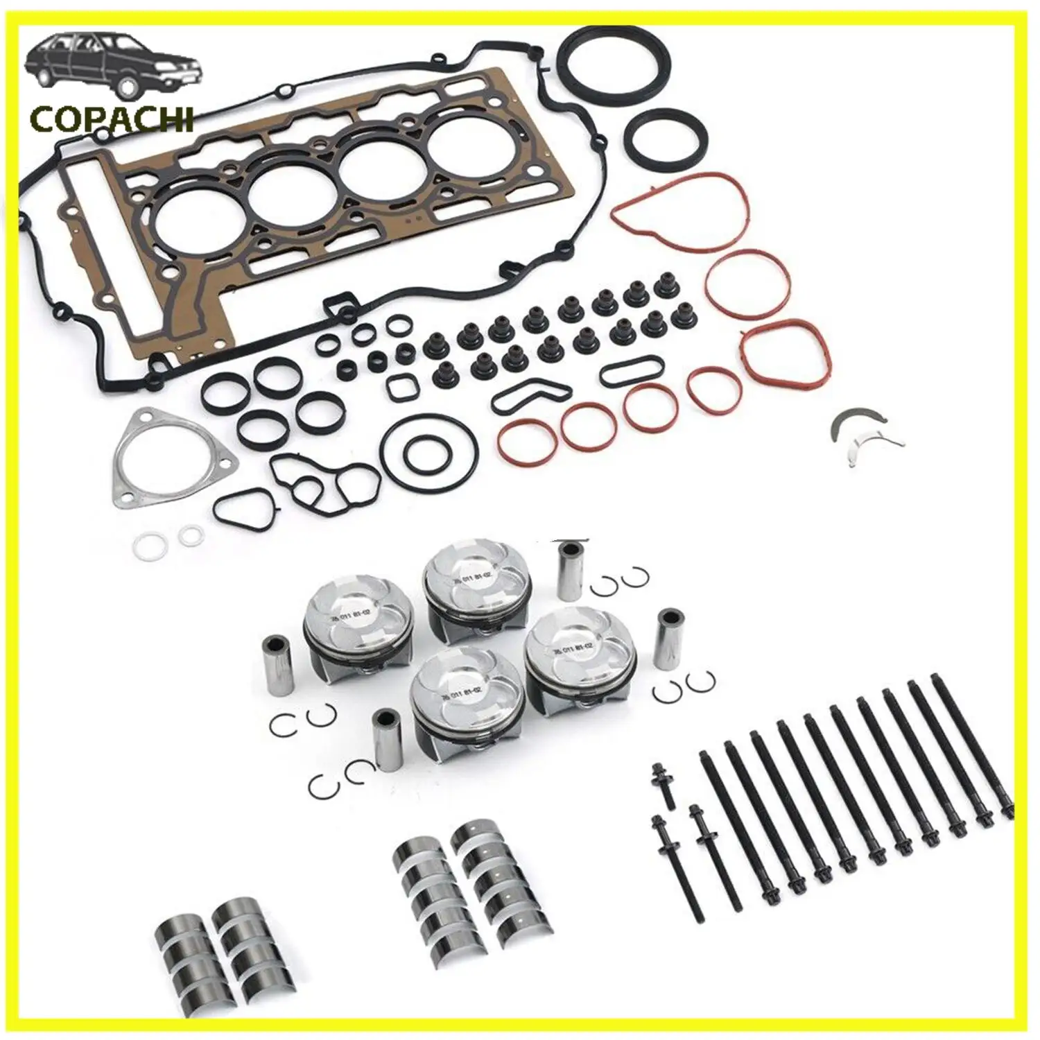 Car-Engine-N13-N18-Overhaul-Gaskets-Kit-11127586907-For-BMW-116i-114i ...