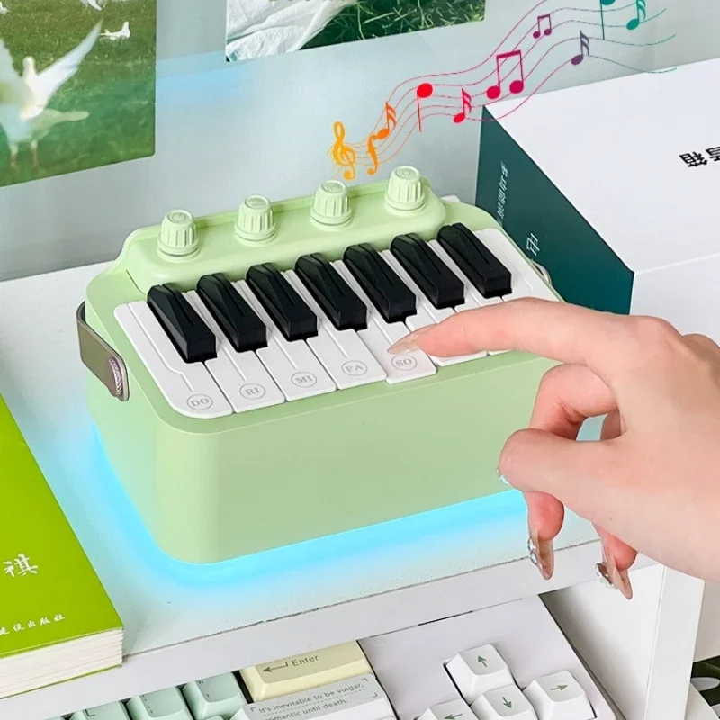 2024-New-Multi-function-Piano-Soundbox-RGB-Atmosphere-Night-Light-Audio ...