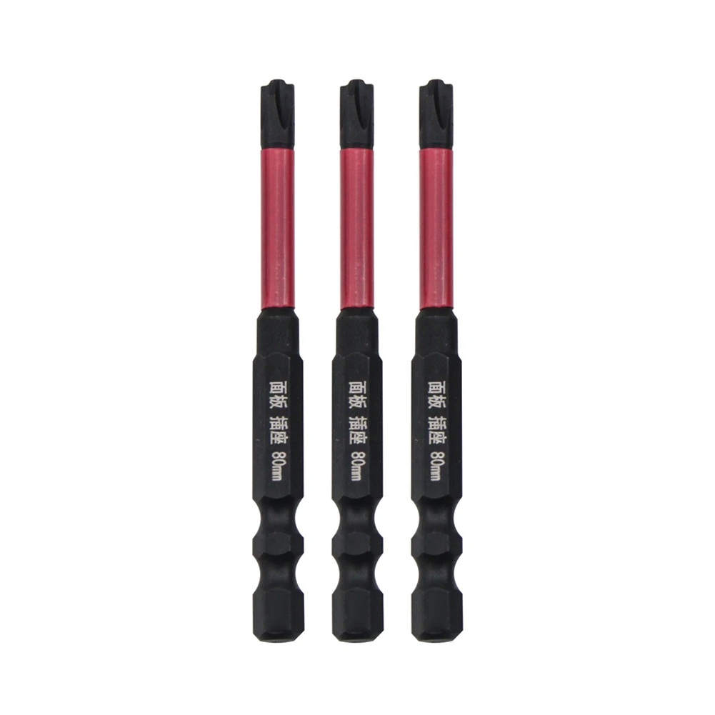 1-3pcs-80mm-Magnetic-Special-Slotted-Cross-Screwdriver-Bit-Batch-Head-Nutdrivers-FPH2-For-Socket ...