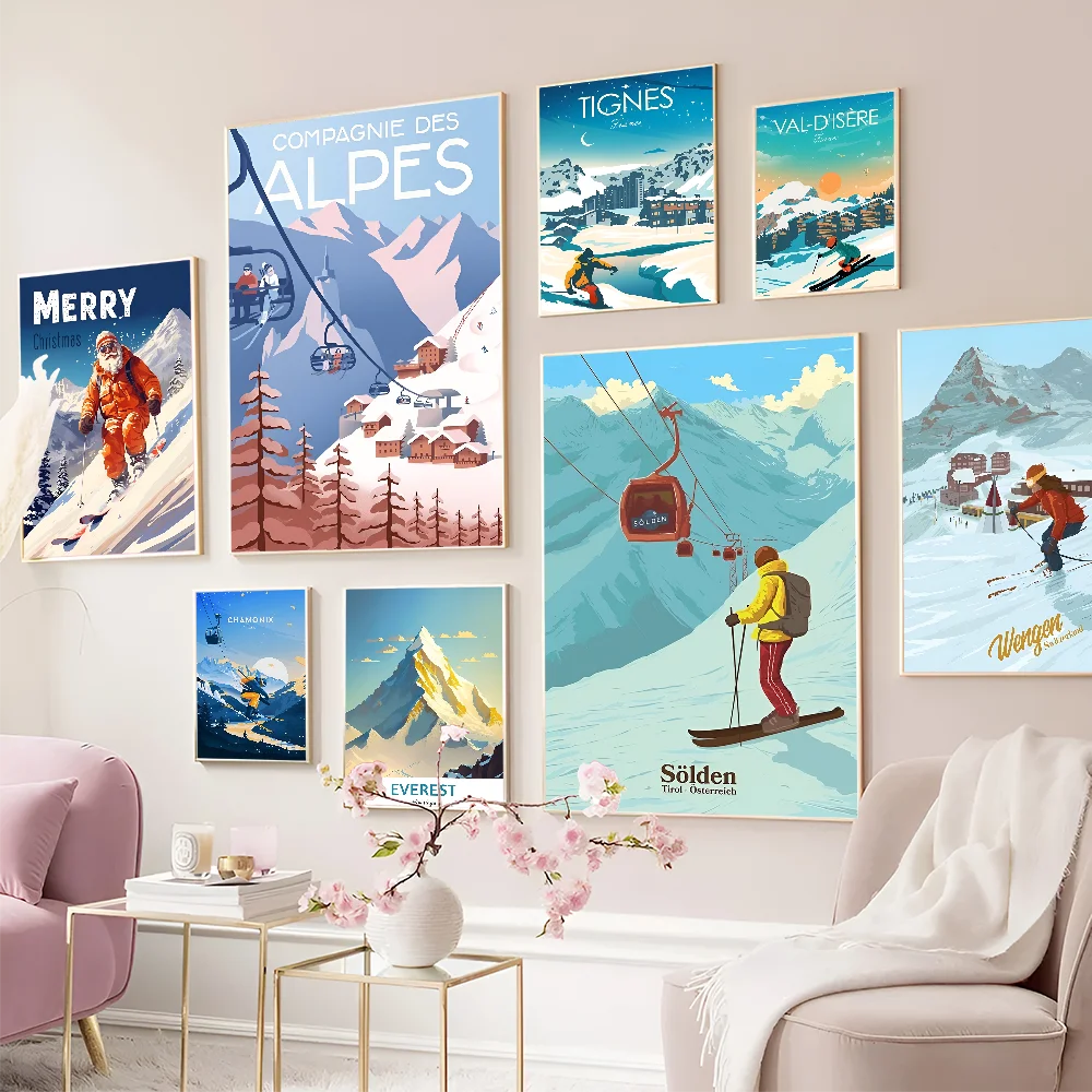 Vintage-Winter-Ski-Horse-Racing-Sport-Vintage-Posters-Sticky-Vintage ...