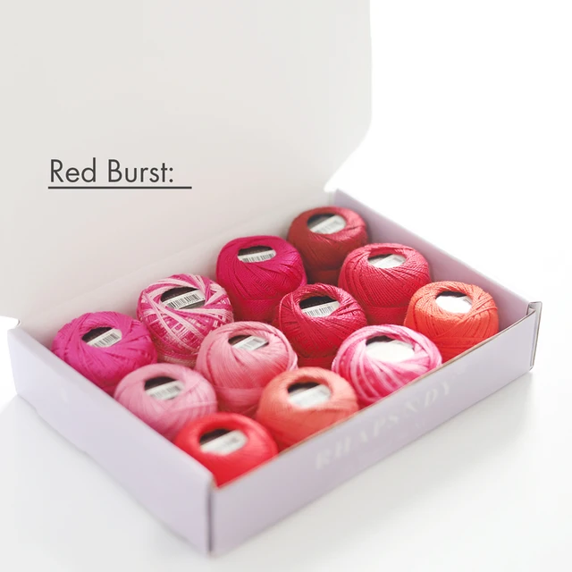 Rhapsody Size 8 Pearl Cotton Crochet Thread Embroidery Double ...