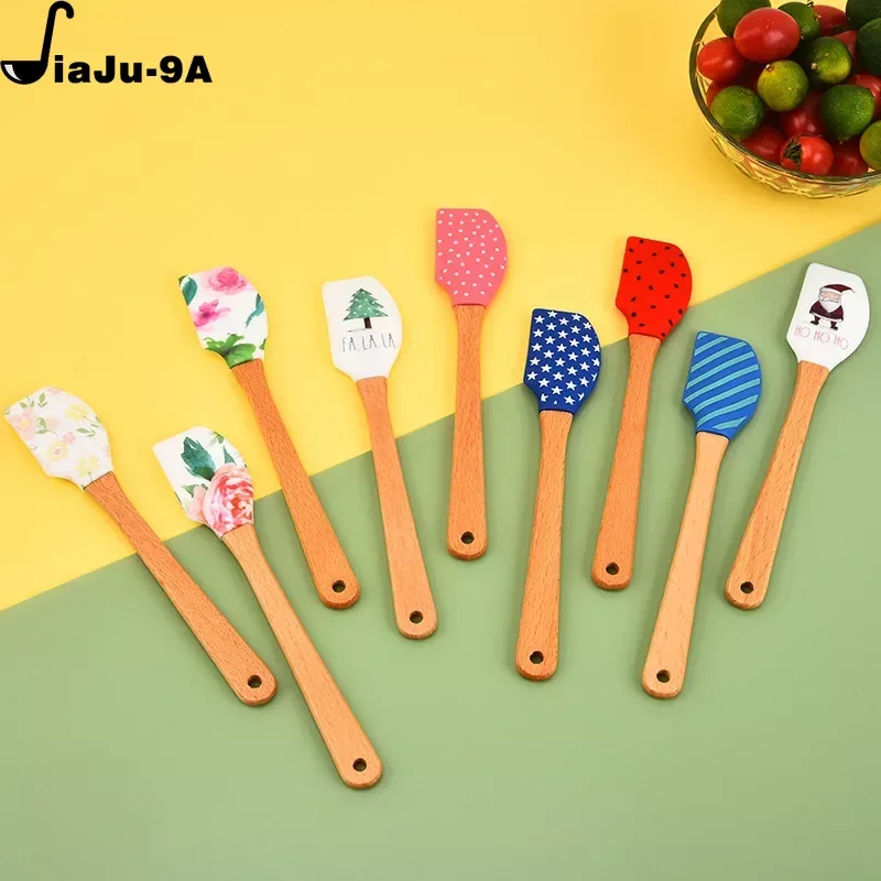 Christmas-Series-Mini-Silicone-Spatula-Cake-Cream-Spatula-Split-Butter ...